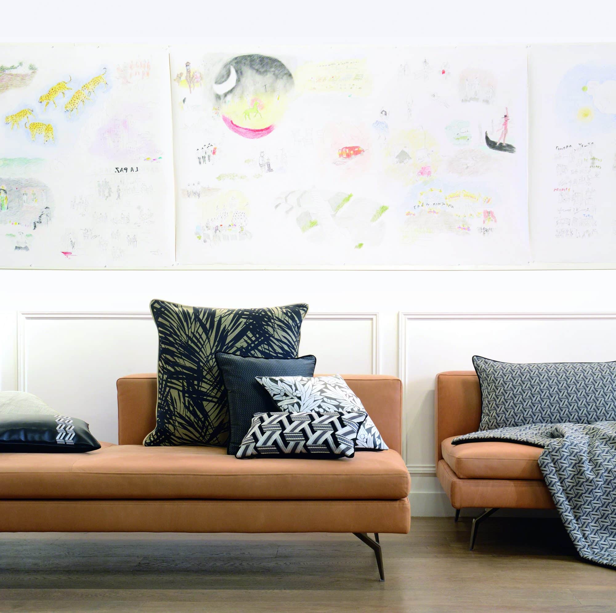 Etoféa Les accessoires de décoration en tissu d'ameublement